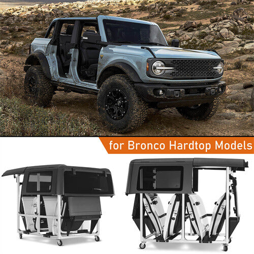 Doors and Hardtops Storage Cart (97-24 Wrangler TJ JK JL Hardtop Gladi ...