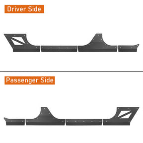 Jeep JK Body Armor Cladding for 2007-2018 Jeep Wrangler JK 4 Door ...