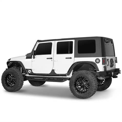 Jeep JK Body Armor Cladding for 2007-2018 Jeep Wrangler JK 4 Door ...