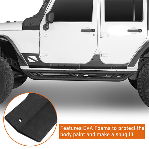 Jeep JK Body Armor Cladding for 2007-2018 Jeep Wrangler JK 4 Door ...