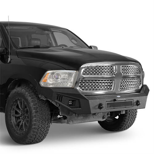 2013-2018 Ram 1500 Off-Road Full Width Front Bumper Aftermarket Truck ...