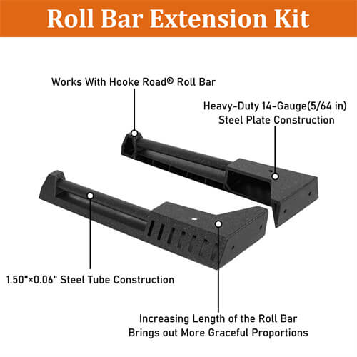 Roll Bar Extension Kit For Ultralisk4x4 Roll Bar - Ultralisk4x4 ...