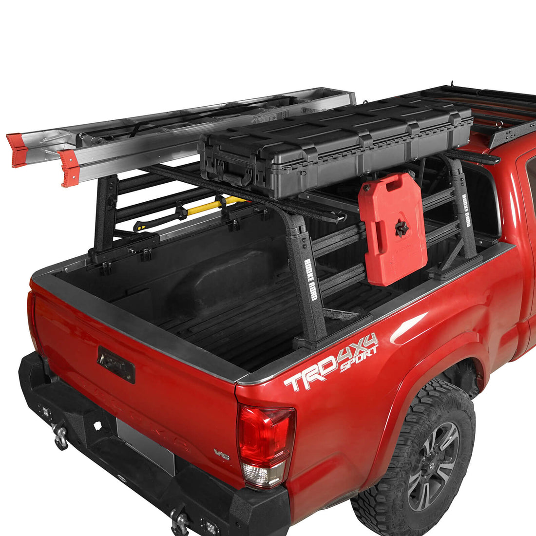 Aluminum Cargo Rack Adjustable Truck Bed Rack for Toyota & Nissan ...