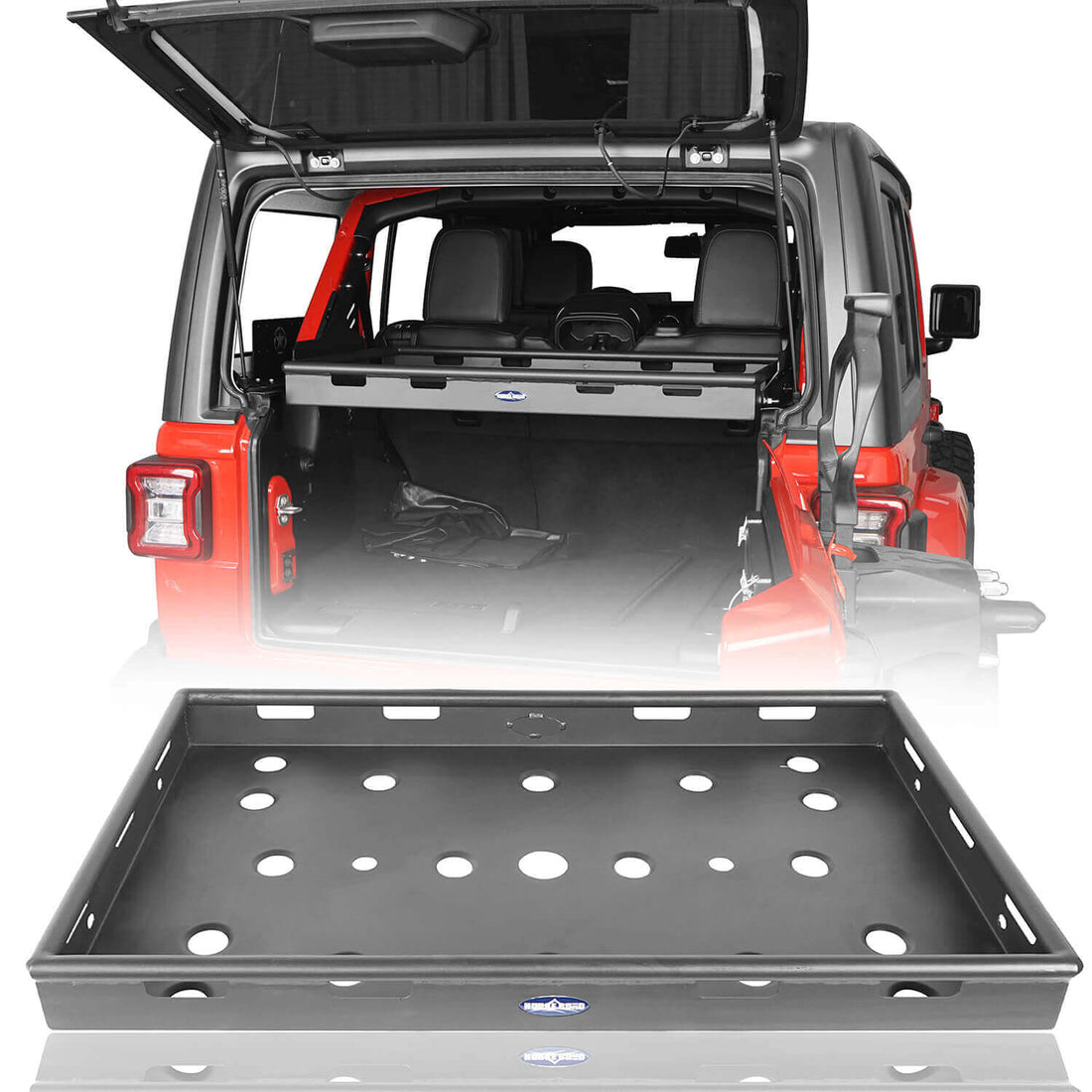 Interior Cargo Rack for 2018-2024 Jeep Wrangler JL Unlimited 4-Door ...