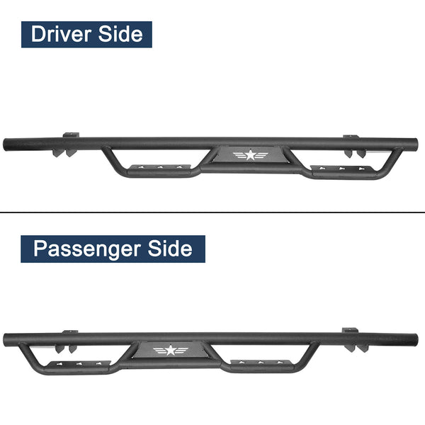 Jeep JL Side Steps Drop Steps for Jeep Wrangler JL 2018-2026 ...